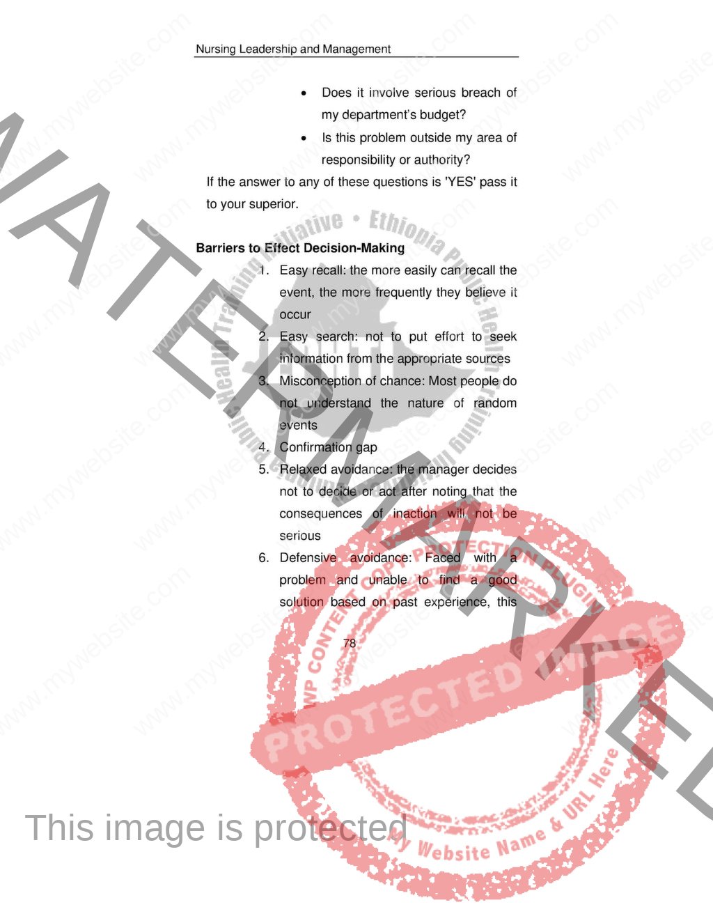 Nursing Leadership and Management Notes (PDF) - Nurse Info