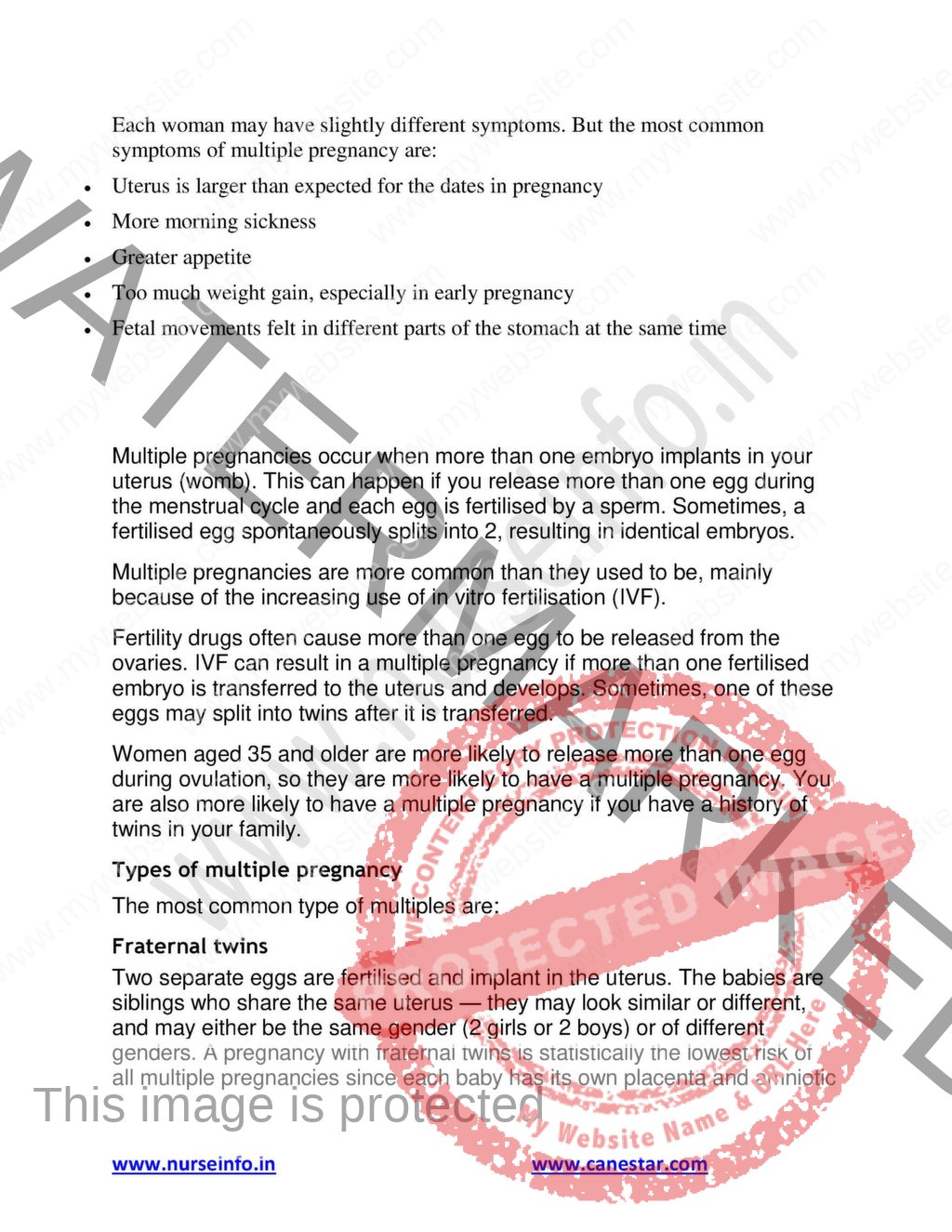 GNM MIDWIFERY & GYNAECOLOGY – THIRD YEAR NURSING NOTES (PDF) Solved ...