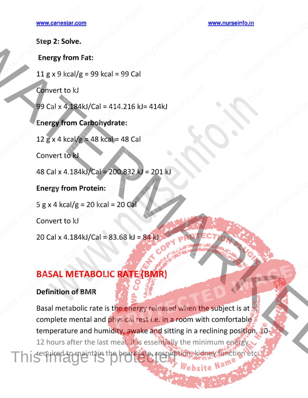 Nurse Info Revised Applied Nutrition and Dietetics Notes/Book (PDF) FOR ...