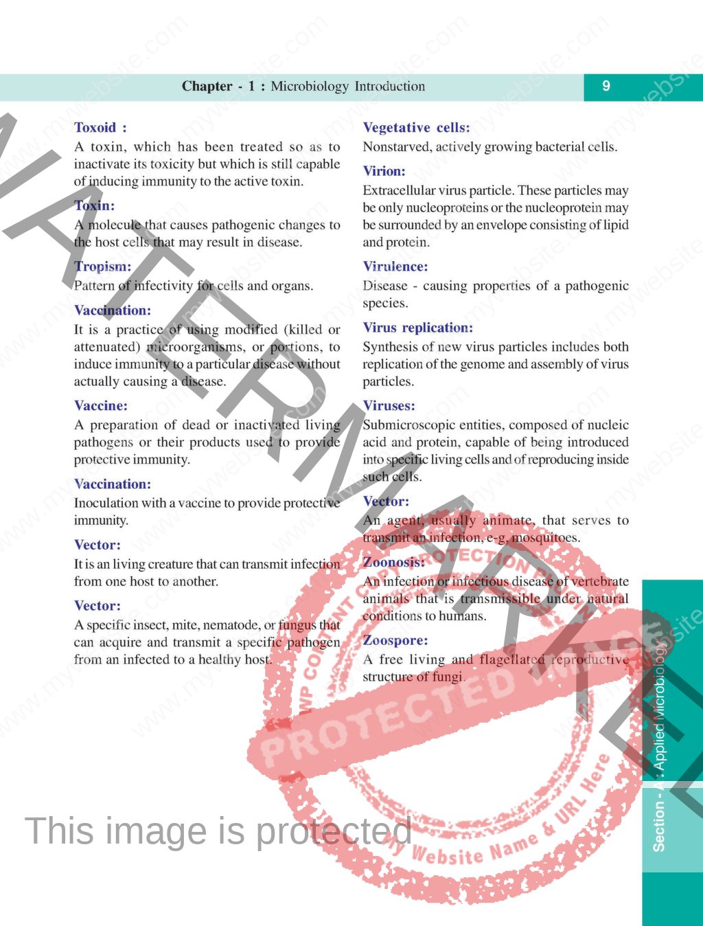 Applied Microbiology for Nurses (including Infection Control & Safety ...